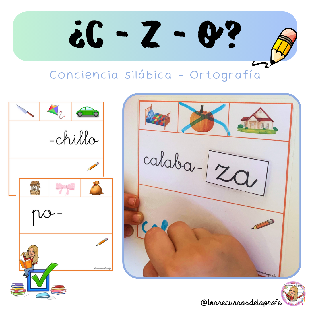 ¿C, Z o Q? | Los Recursos de la Profe