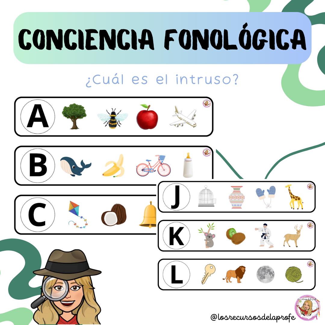 ¿Cuál es el intruso? | Los Recursos de la Profe