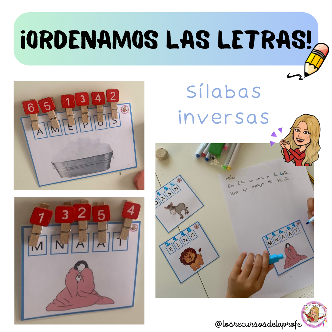 ¡Ordenamos las letras! | Los Recursos de la Profe
